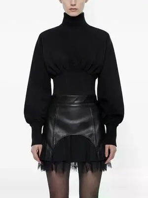 HAMZA Puffed-sleeve Top