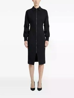 HAMZA Long-sleeved Zip Dress