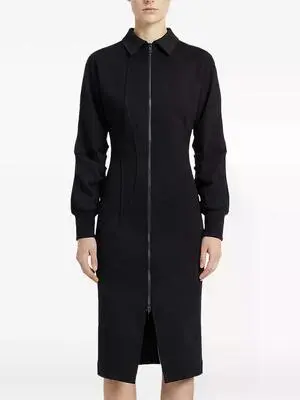 HAMZA Long-sleeved Zip Dress