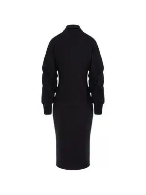 HAMZA Long-sleeved Zip Dress