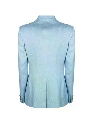 Tagliatore Chambray Double-breasted Jacket