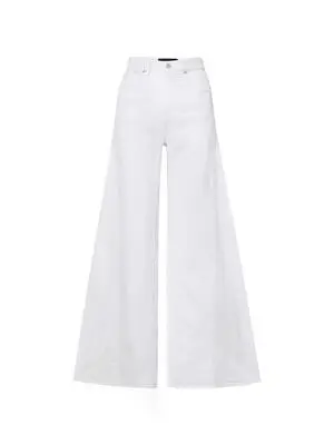 Veronica Beard Vicki Belt Loops Flared Trousers