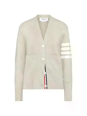 Thom Browne V-neck Cardigan - Neutrals