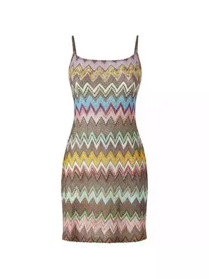 Missoni Zigzag-pattern Mini Dress