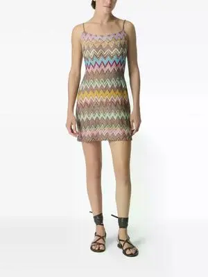 Missoni Zigzag-pattern Mini Dress