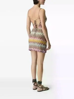 Missoni Zigzag-pattern Mini Dress