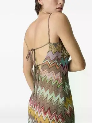Missoni Zigzag-pattern Mini Dress