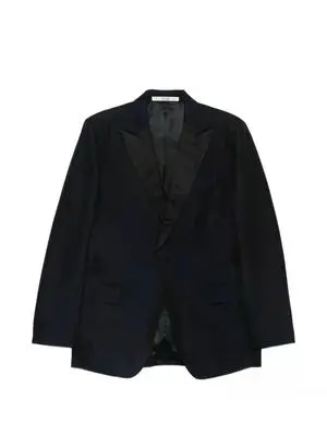 Gianfranco Ferre 1990s Shawl Collar Blazer