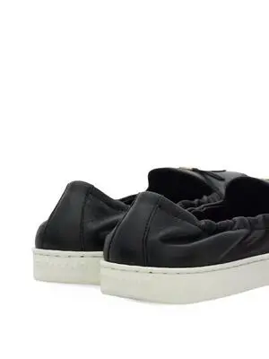 FERRAGAMO Flexible Loafers With Bow Detail