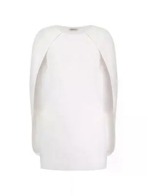 Alberta Ferretti Cape Mini Dress