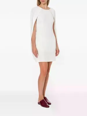 Alberta Ferretti Cape Mini Dress