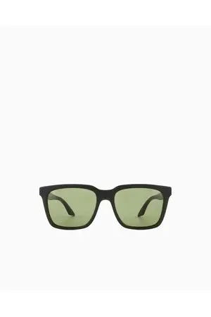 Emporio Armani Square Sunglasses - Natural