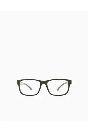 Emporio Armani Rectangular Eyeglasses Frame - Green
