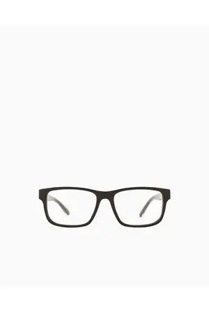 Emporio Armani Rectangular Eyeglasses Frame - Natural