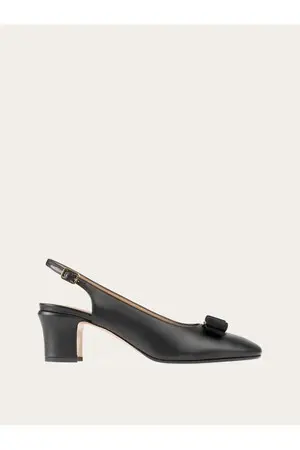 FERRAGAMO Vara Bow Slingback Pump - Black
