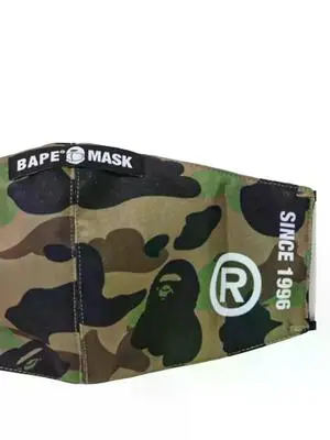 A BATHING APE 1st Camo Camouflage-pattern Mask