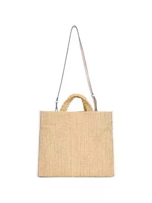 Red Valentino Woven Tote Bag