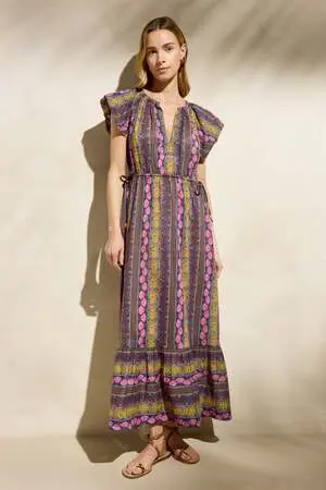 MARIE OLIVER Freya Print Maxi Dress