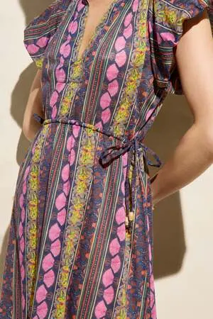 MARIE OLIVER Freya Print Maxi Dress
