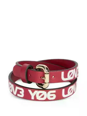 Red Valentino Buckle Bracelet - Gold