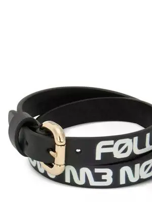 Red Valentino Buckled Bracelet
