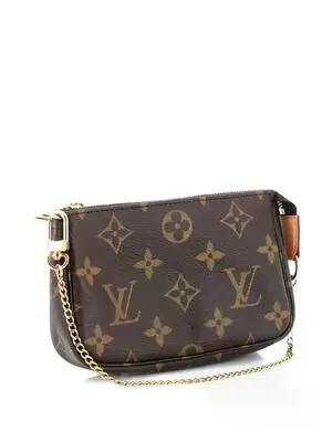 LOUIS VUITTON Pochette Accessoires Monogram Canvas - Brown