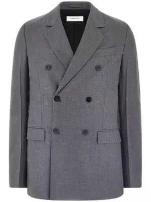 FERRAGAMO Double-breasted Wool Blazer