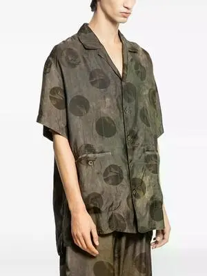 UMA WANG Terry Printed Shirt