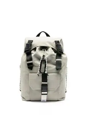 A.p.c. Buckled Backpack - Neutrals
