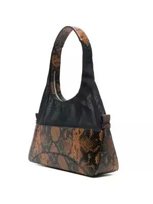 IRO PARIS Snakeskin-effect Mesh Tote Bag