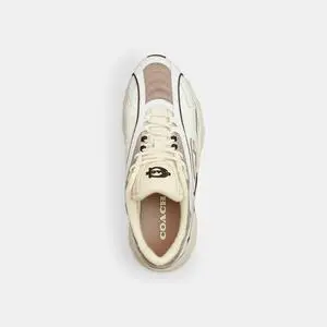 COACH Bolt Runner Sneaker - Light Grey Multi