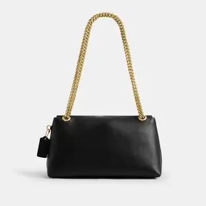 COACH Chelsea Shoulder Bag 30 With Chain - Brass/black