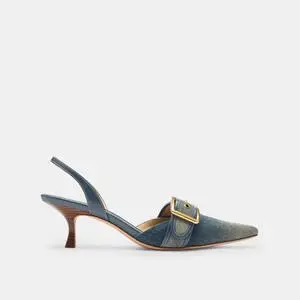 COACH Margot Denim Slingback