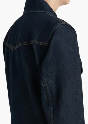 Khaite Augustine Denim Trucker Jacket