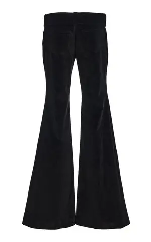 Françoise Clover Flared Cotton Pants