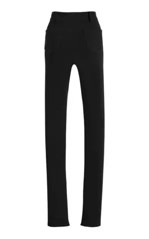 Françoise Winnie Straight Leg Pants - Black