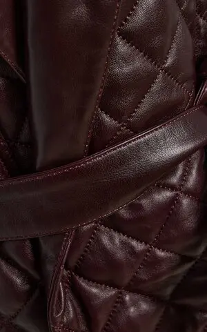 Françoise Quilted Leather Jacket