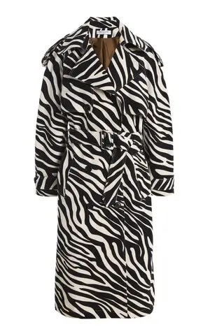 Françoise Giada Animal Printed Coat