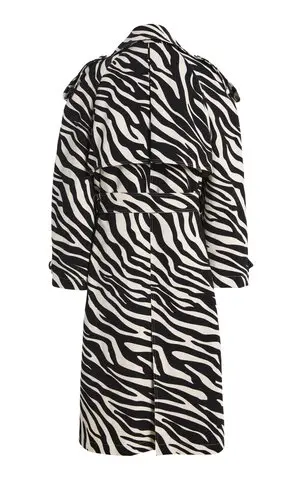Françoise Giada Animal Printed Coat