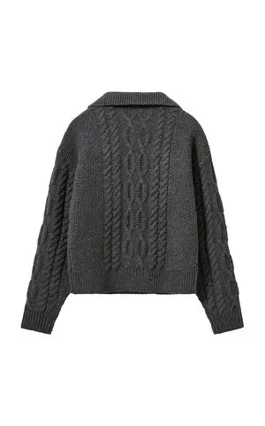 THE GARMENT Como Cable Knit Wool-cashmere Pullover
