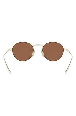 Celine 49mm Small Round Sunglasses