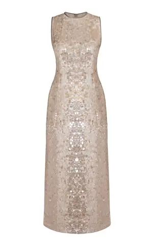 ALFIE Nori Sequined Midi Dress