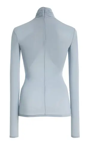 Françoise Odessa Crossover Long-sleeve Top