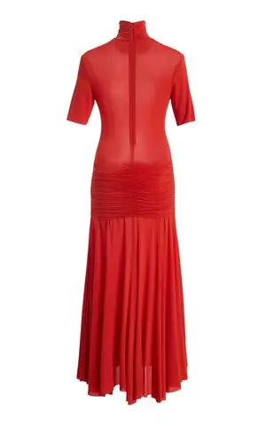 Françoise Ava Drop Waist Maxi Dress