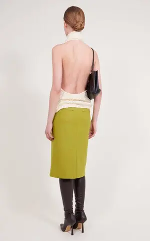 ALFIE Erin Wool Midi Skirt
