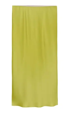 ALFIE Eva Silk Skirt - Green