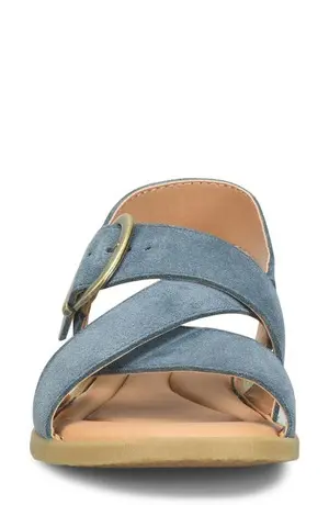 BØRN Beebe Sandal - Dark Blue Suede