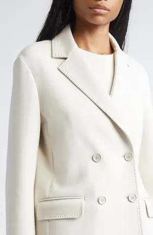 Max Mara Badia Double-faced Jersey Blazer
