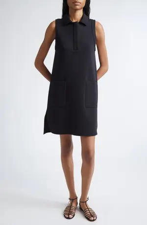Max Mara Studio Button Detailed Dresses