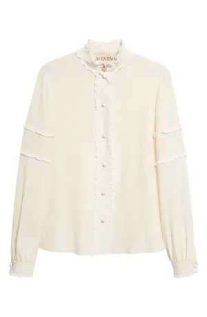 Valentino Garavani Frill Shirts For Women